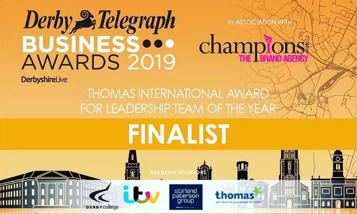 Derby Telegraph Business leadership awards - Silver X Group